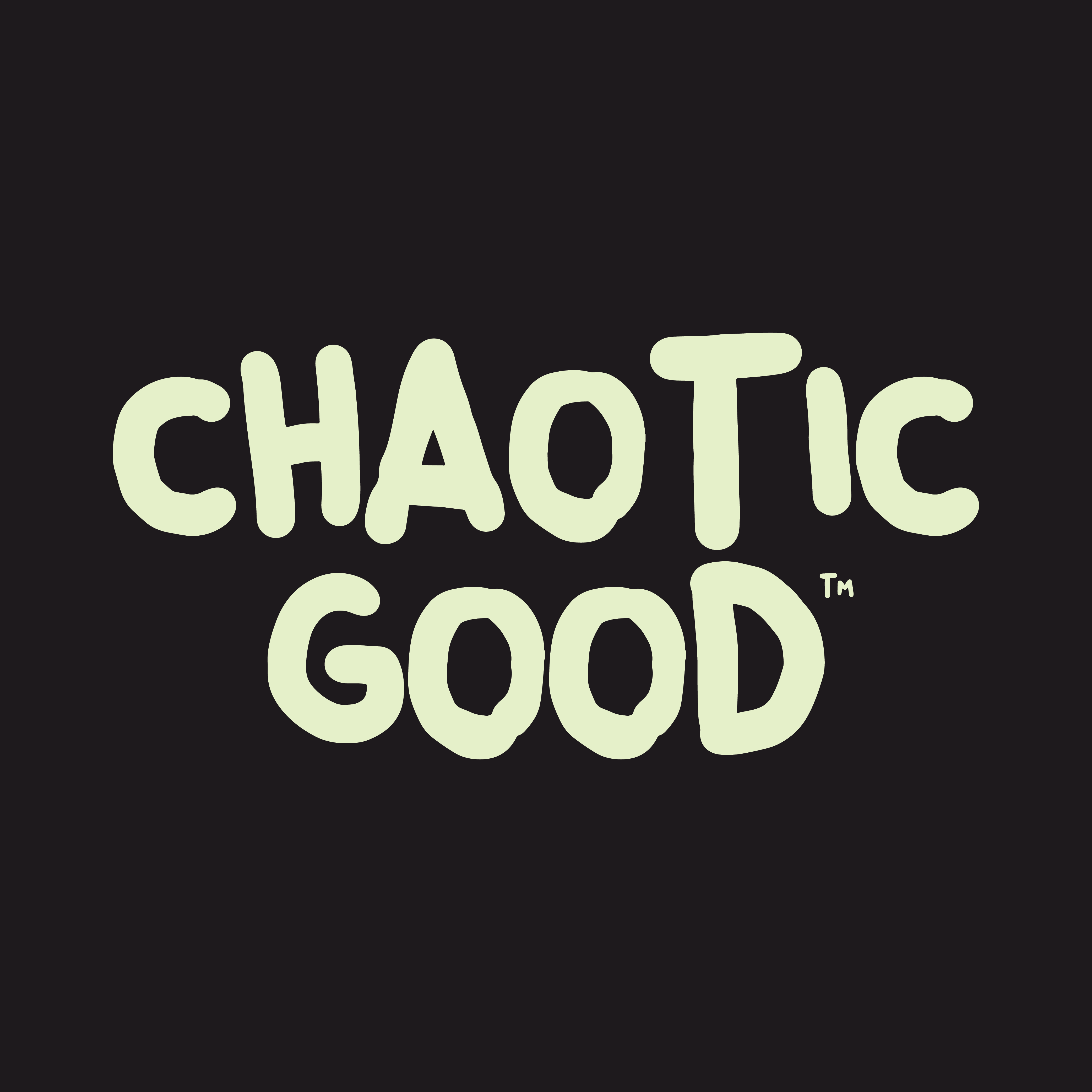Unleash the power of Positive Chaos | Chaotic Good the Brand